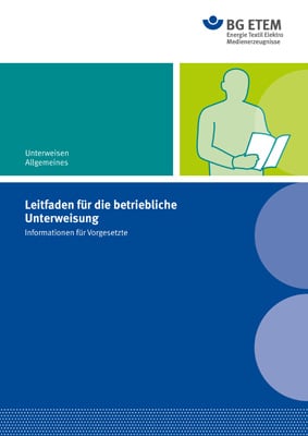 BG ETEM: Faltblätter-Set für die betriebliche Unterweisung | Etiketten ...