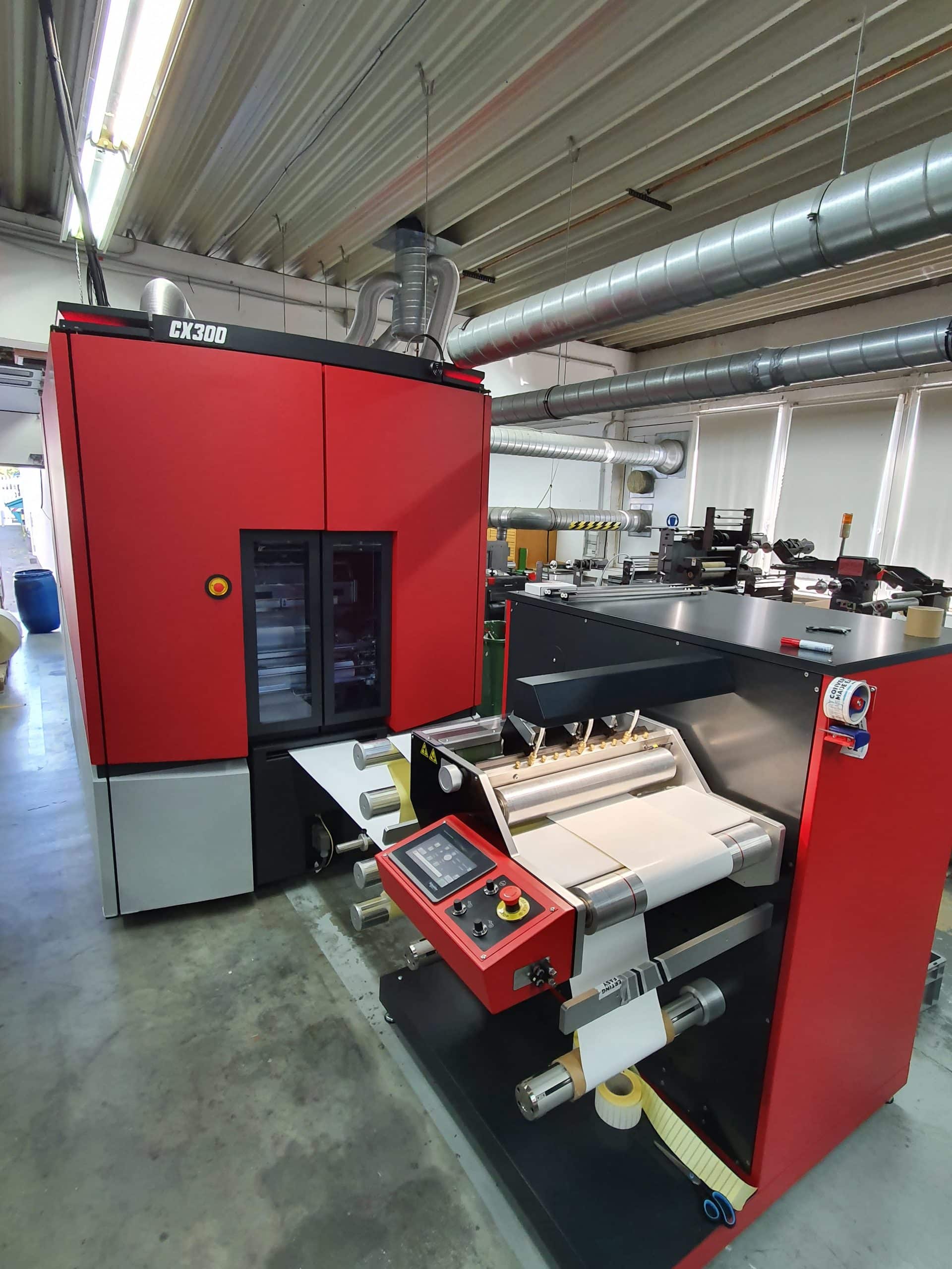 Xeikon installiert eine CX300 bei Koehler Etiketten | Etiketten-Labels