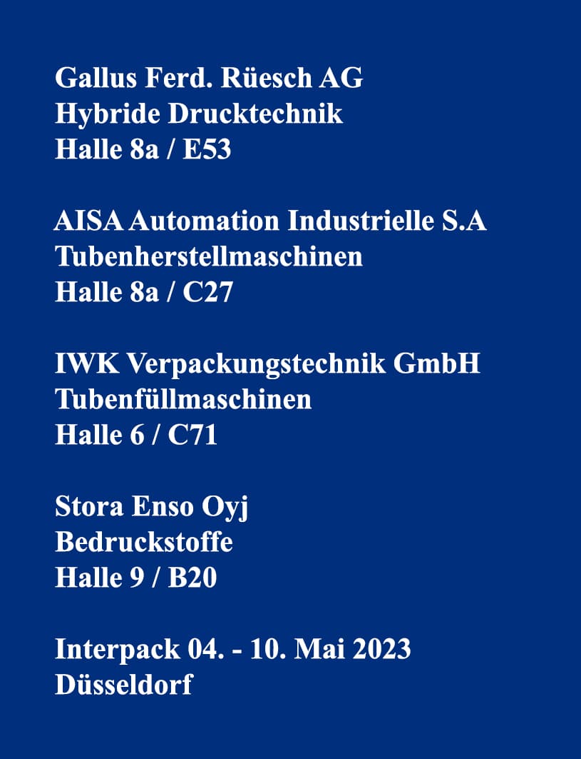 Gallus Labelfire – nun auch eine Alternative für den Tubendruck ...